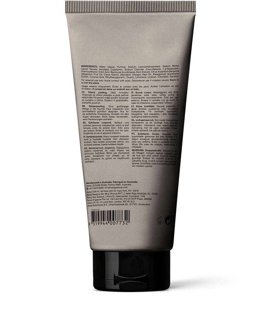 Redemption Body Scrub | Aesop Denmark